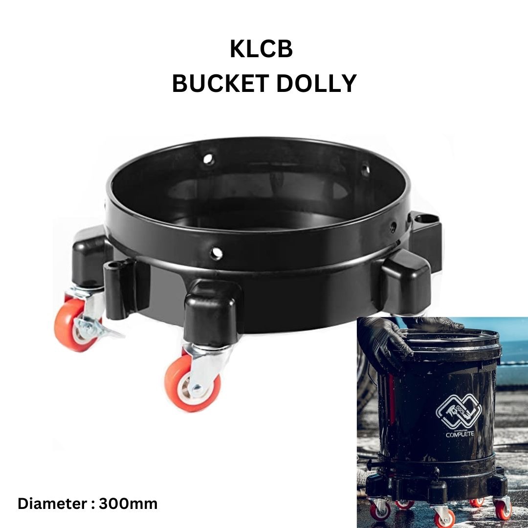 KLCB Pro 11.5 Inch Bucket Dolly, Removable Rolling Bucket Dolly Easy ...