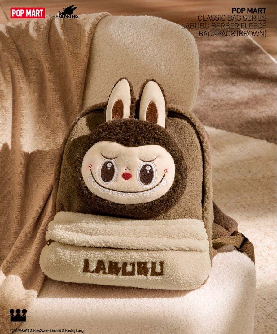 LABUBU CLASSIC BAG SERIES POPMART LABUBU PLUSH (TOTE BAG , BERBER ...