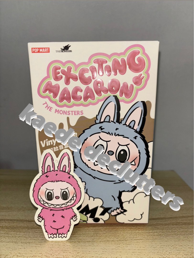 Labubu Exciting Macaron - Lychee (1:2 ratio), Hobbies & Toys, Toys ...