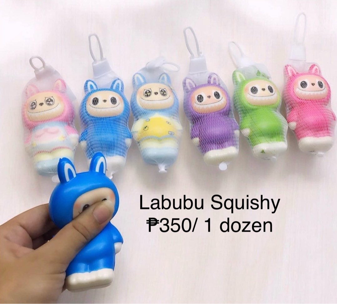 Labubu Squishy with scent, Hobbies & Toys, Toys & Games on Carousell
