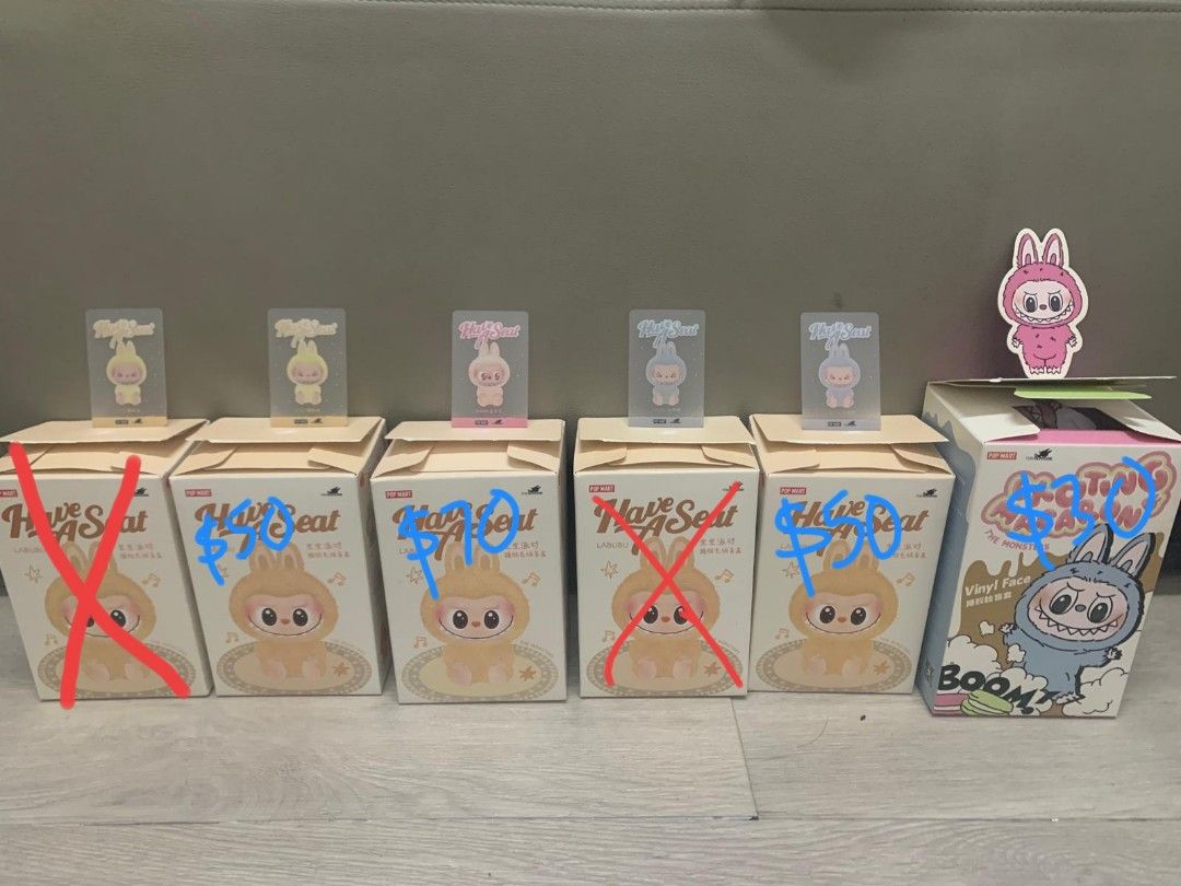 Labubu version 2, Hobbies & Toys, Toys & Games on Carousell