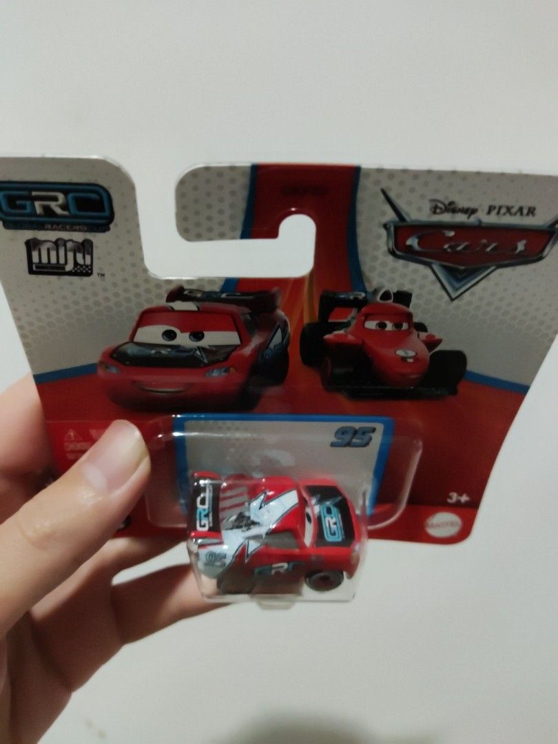 Light.Mcqueen Red - Disney Cars - Pixar - Mini Racers - GRC, Hobbies ...