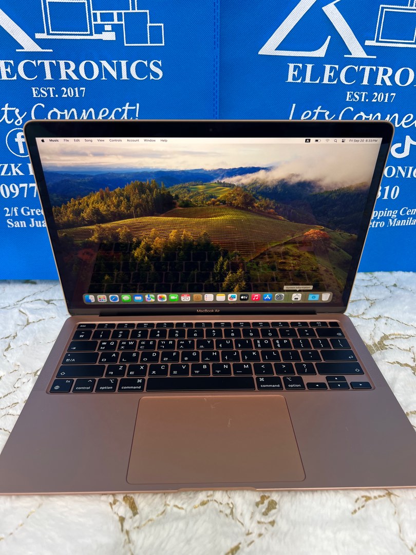 Macbook Air 13 inch M1 Chip 2020 Model 8gb Ram 256gb SSD, Computers ...