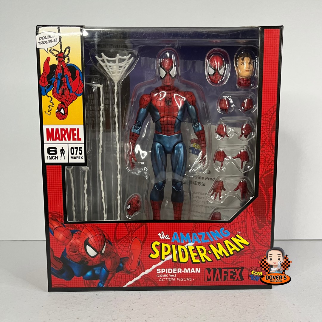 Mafex Spider-Man No. 075 Reissue (Sealed), Hobbies & Toys, Toys & Games ...