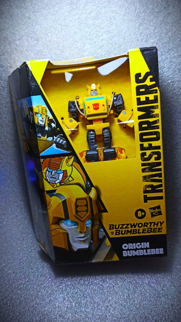 MISB BB ORIGIN BUMBLEBEE Hasbro Deluxe Class Autobot Transformers ...