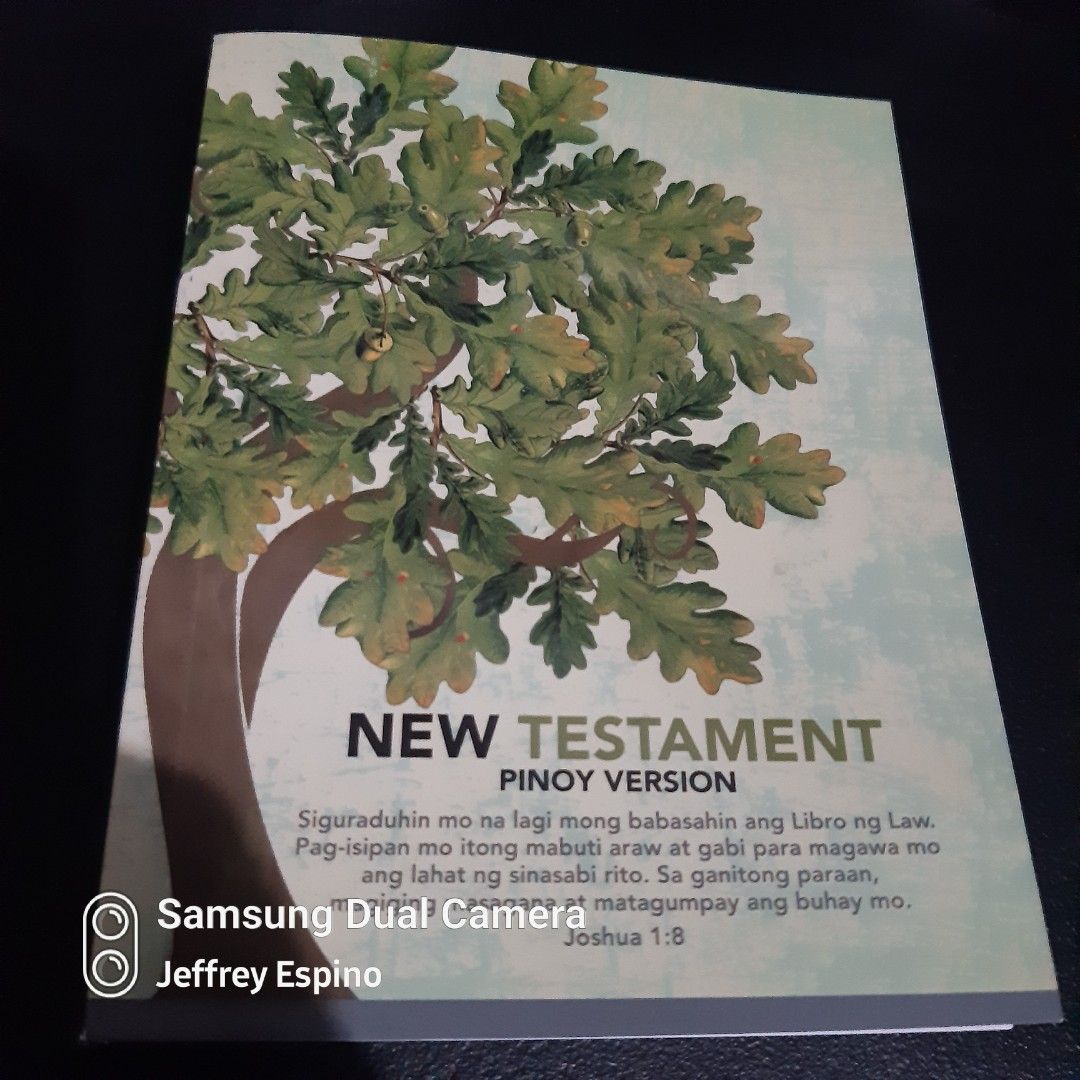 New Testament Pinoy Version Bible, Hobbies & Toys, Books & Magazines ...