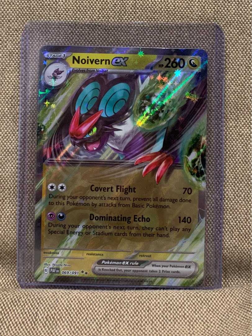 Noivern ex pokemon trading card, Hobbies & Toys, Toys & Games on Carousell