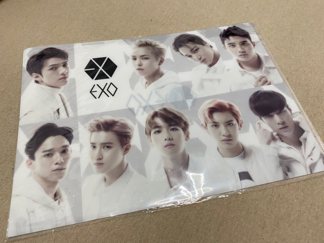 Official EXO A4 File, Hobbies & Toys, Collectibles & Memorabilia, K-Wave on Carousell