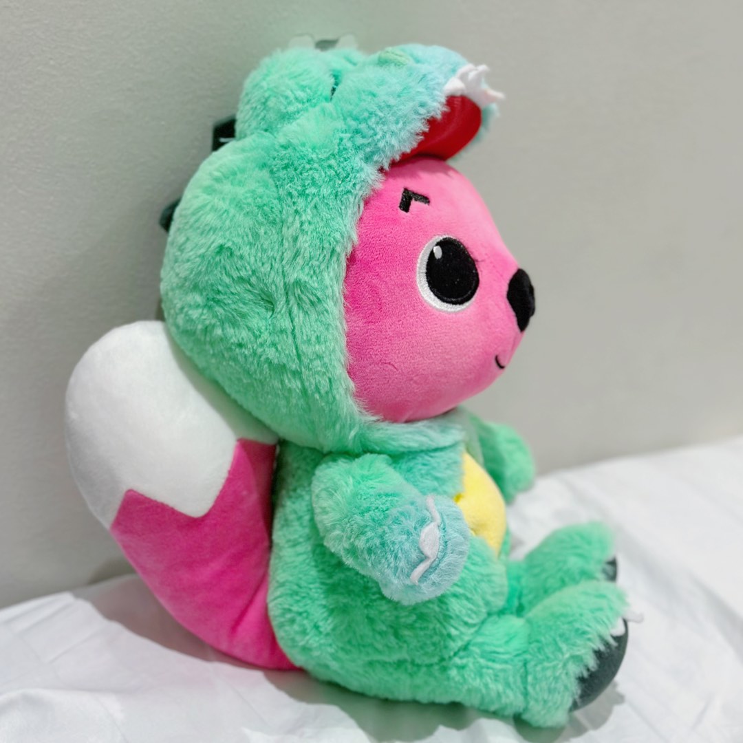 Pink Fong Dinosaur Stuffed Toy Plushie, Hobbies & Toys, Toys & Games on ...