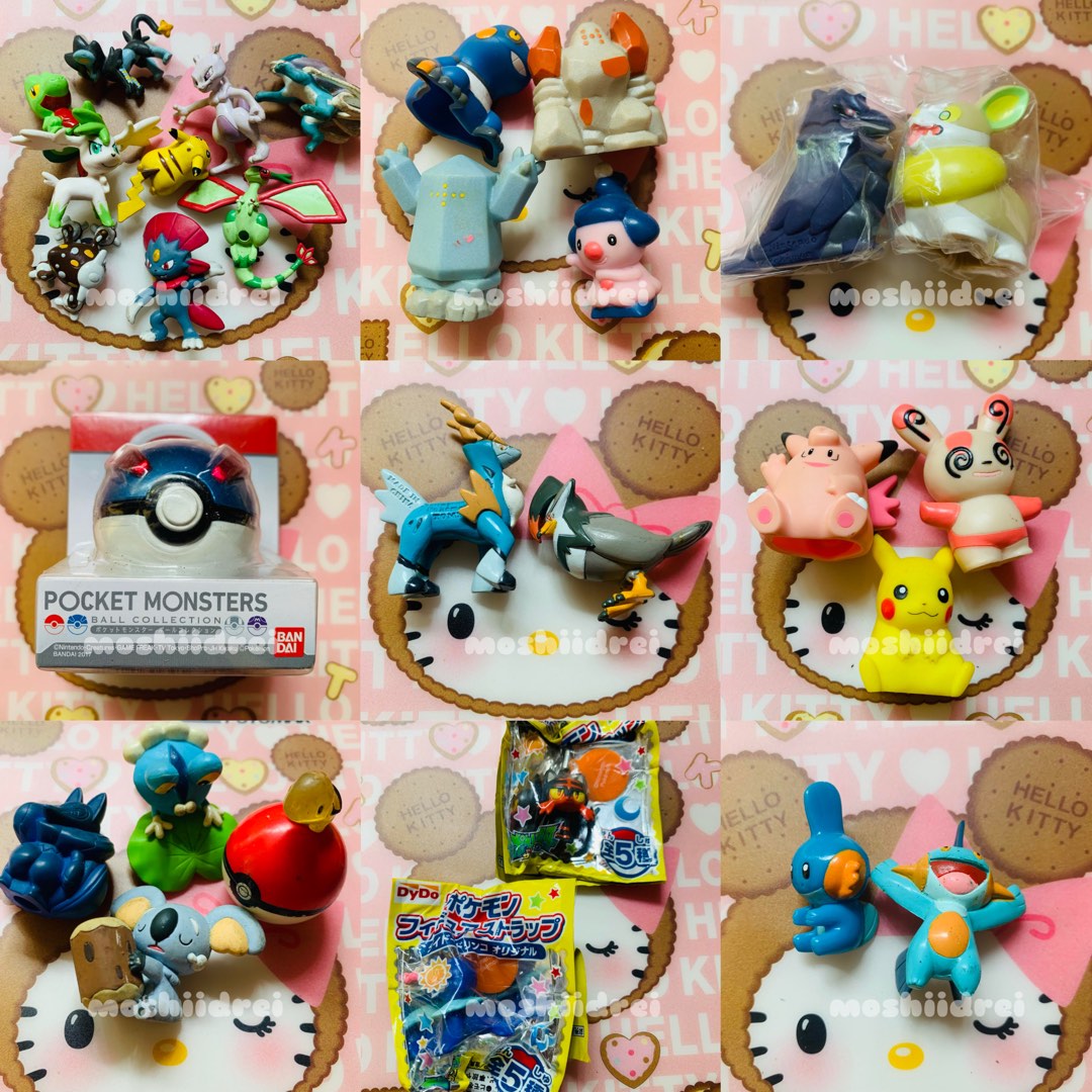 Pokemon trinkets/collectibles (sold per piece), Hobbies & Toys, Toys ...