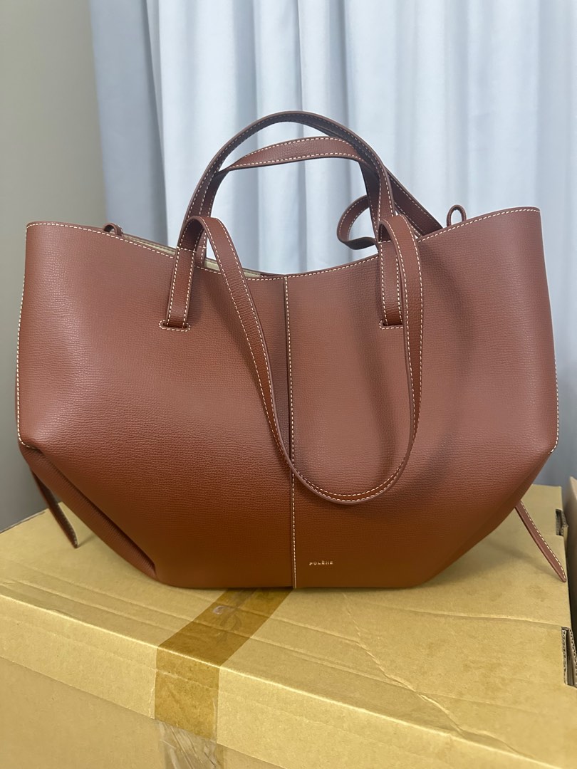 Polene Cyme in Cognac, Women's Fashion, Bags & Wallets, Tote Bags on ...