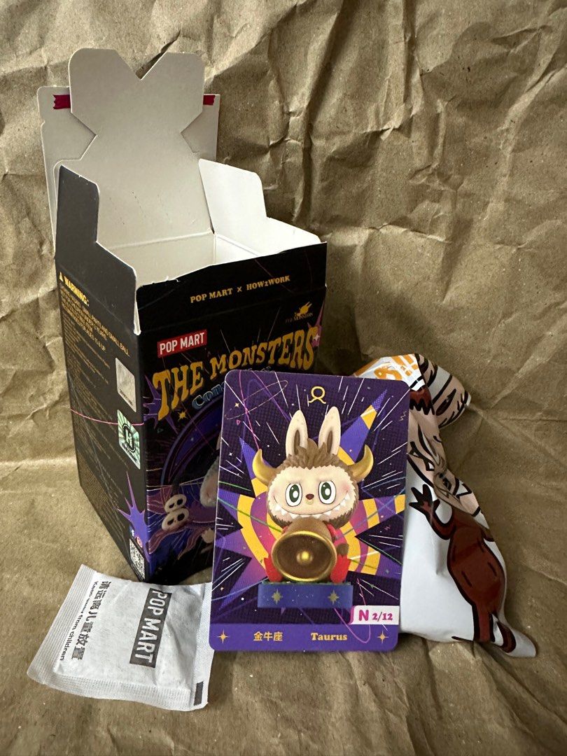 Pop Mart Labubu The Monsters Constellation-Taurus星座系列 (Condition as ...