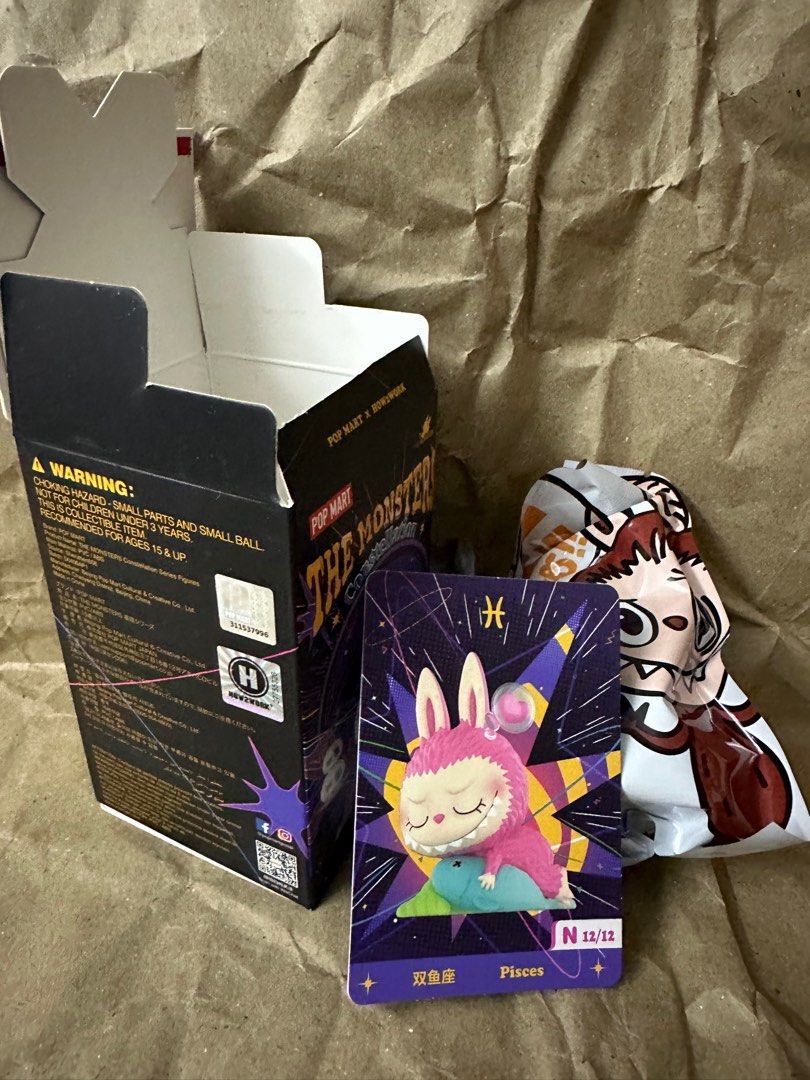 Pop Mart Labubu The Monsters Constellation 星座系列-Pisces (Condition as ...