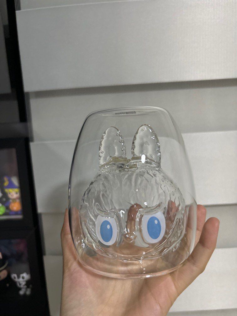 POPMART LABUBU CUP OFFICIAL BLIND BOX TOY GLASS LIMITED EDITION ...