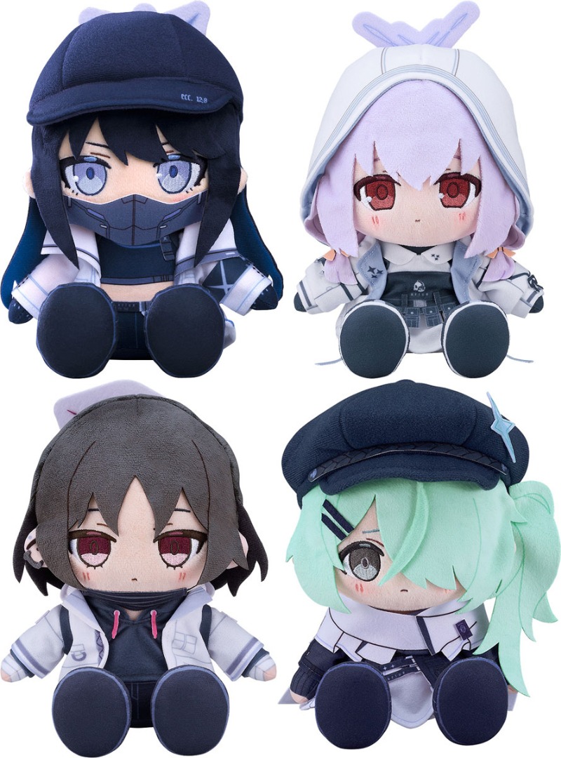 (Preorder) Chocopuni Plushie Blue Archive Saori, Atsuko, Misaki, Hiyori ...