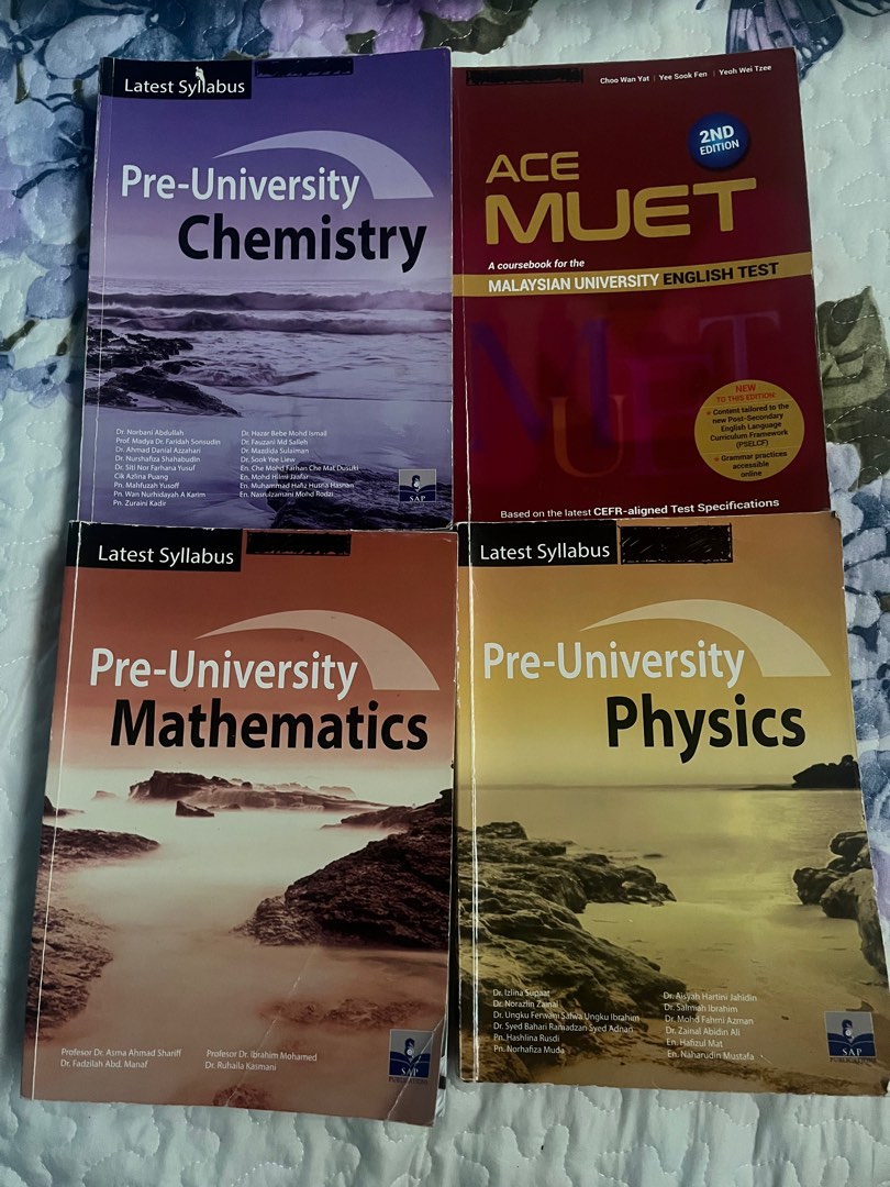 MUET book, Hobbies & Toys, Books & Magazines, Textbooks on Carousell
