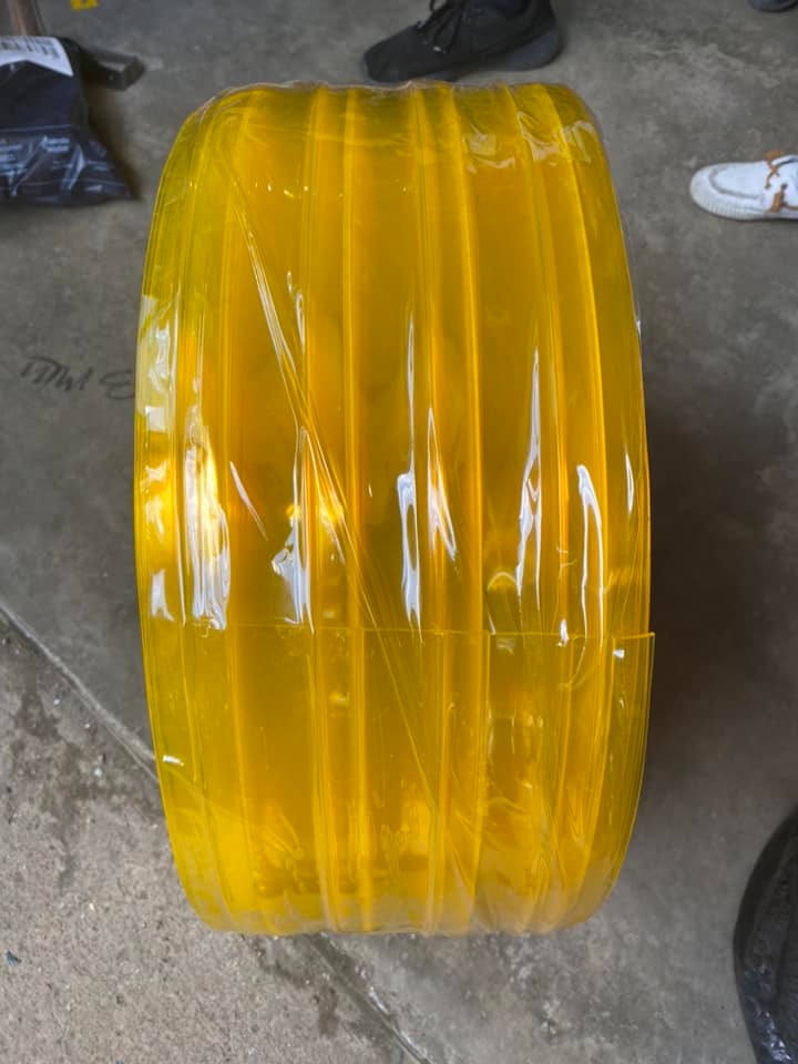 PVC Plastic Curtain Yellow Rib, Commercial & Industrial, Industrial ...
