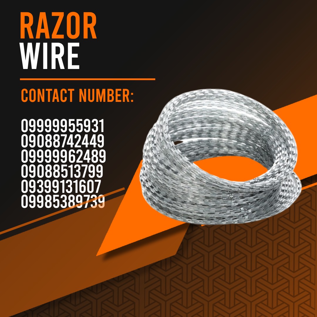 Razor Wire | Safety Fence| Fencing Equipment | Combat Wire | Security ...