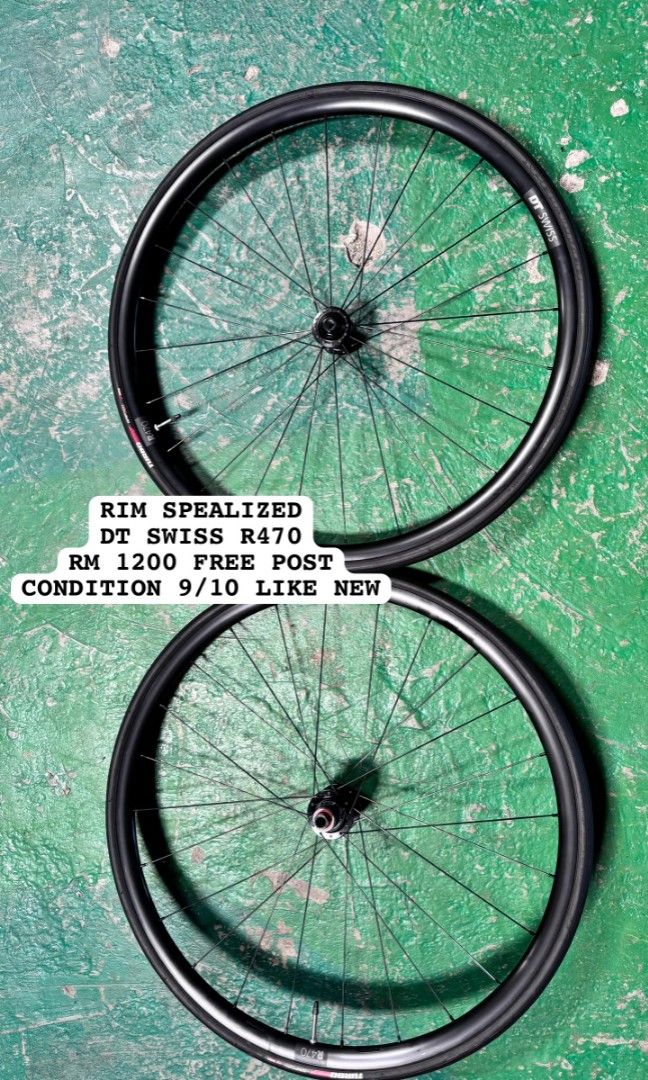 Rim Spealized DT Swiss R470, Sports Equipment, Bicycles & Parts ...