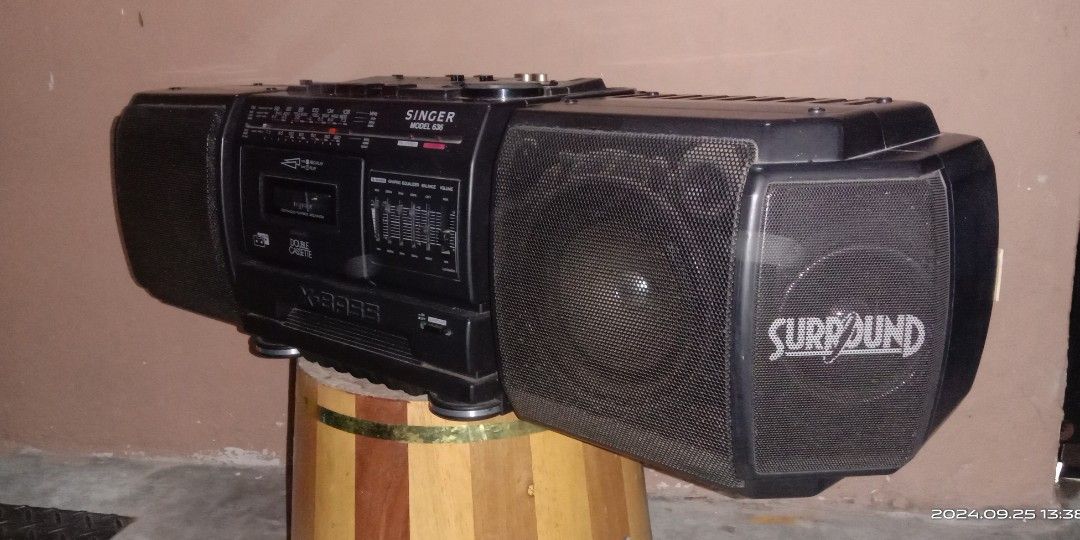 RM150/- Radio Jenama SINGER Portable Stereo Component System Lama Model ...