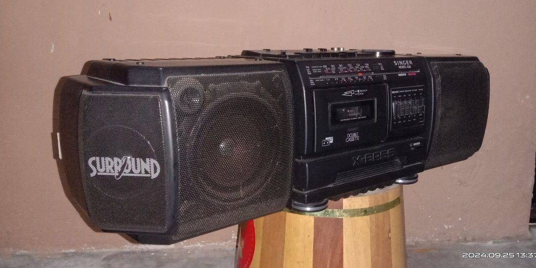 RM150/- Radio Jenama SINGER Portable Stereo Component System Lama Model ...