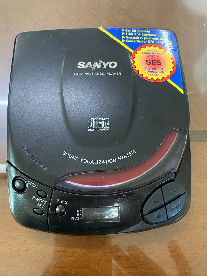 SANYO COMPACT DISC PLAYER CDP-280 Vintage CD Player - Defective ...
