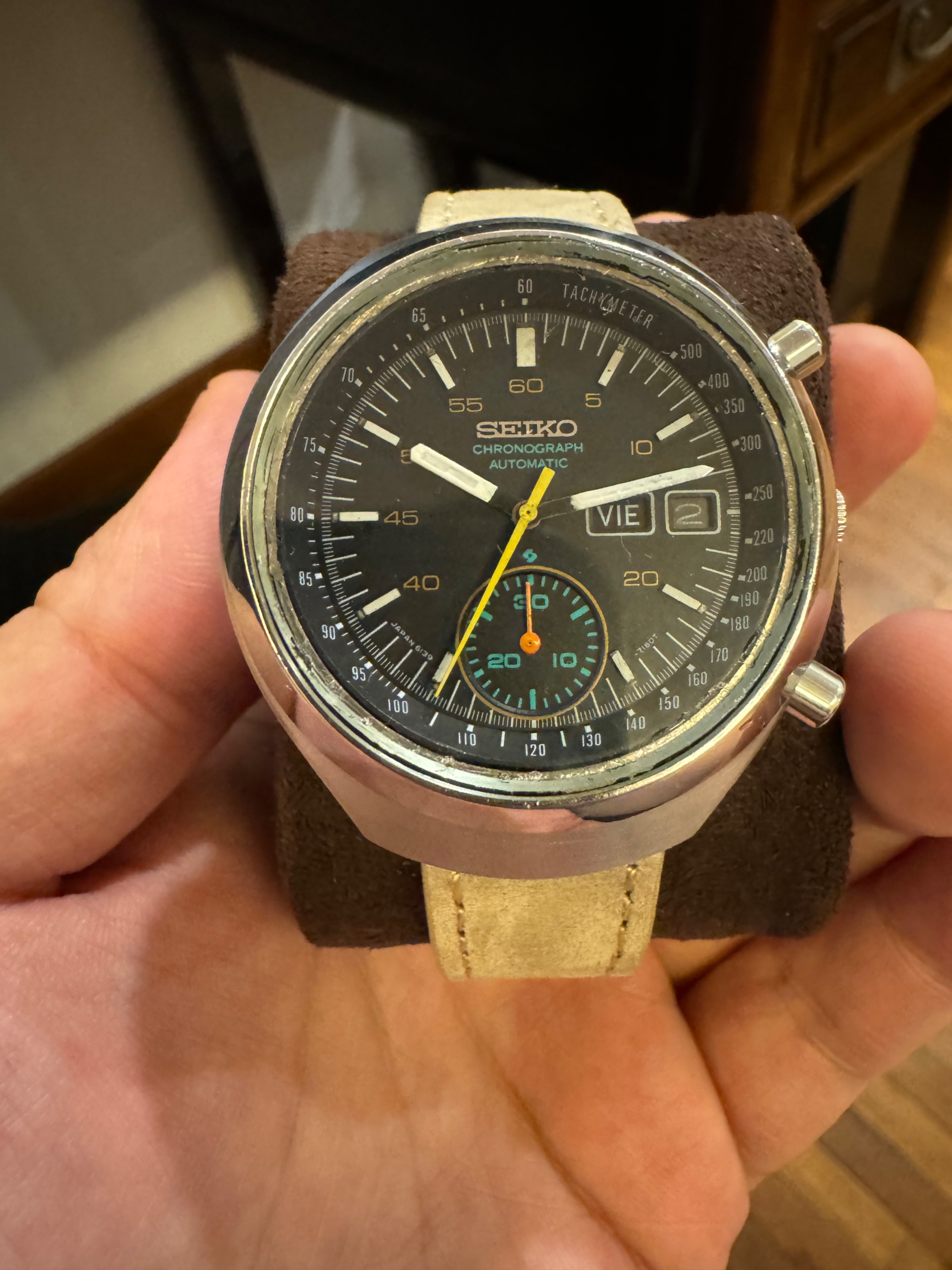 Seiko 6139-7100 Vintage , Luxury, Watches on Carousell