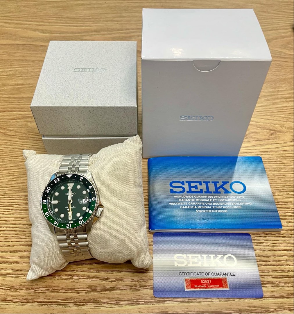 Seiko SSK035K1 SKX “Sprite” GMT, Luxury, Watches on Carousell