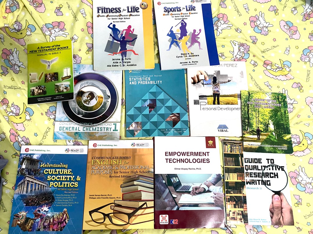 SENIOR HIGH SCHOOL BOOKS, Hobbies & Toys, Books & Magazines, Textbooks ...