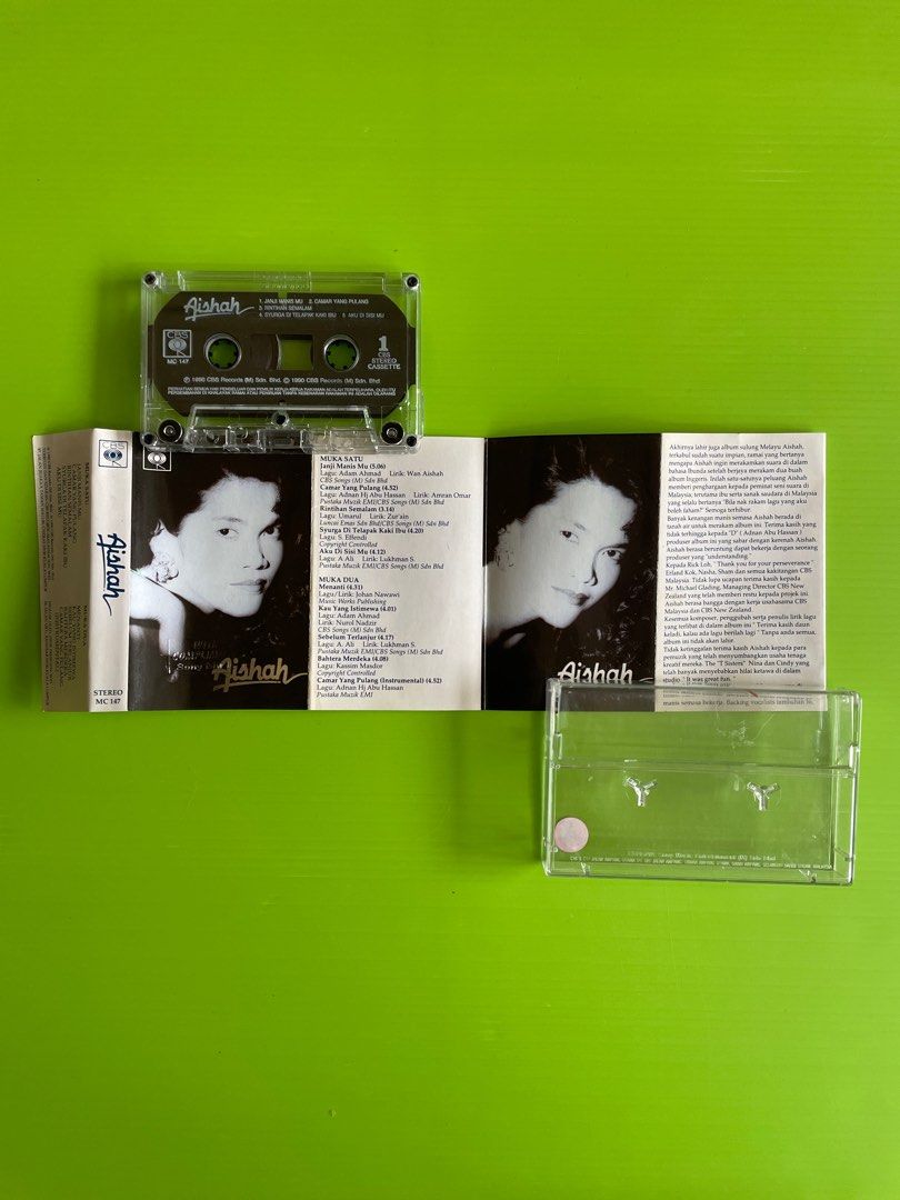 Sheila Majid Shima Fauziah Latiff Aishah Album Kaset, Hobbies & Toys ...