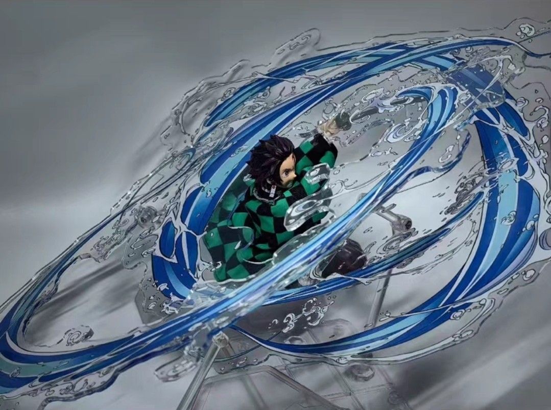 Shf Figma demon slayer tanjiro nezuko rengoku fire effect parts water ...