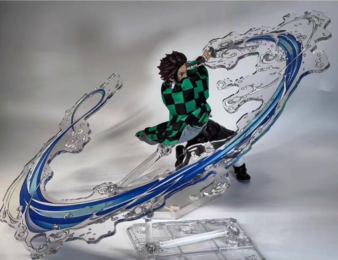 Shf Figma demon slayer tanjiro nezuko rengoku fire effect parts water ...
