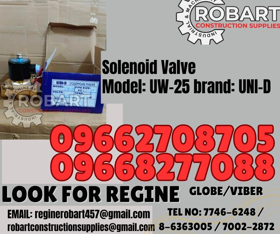 Solenoid Valve Model: UW-25 brand: UNI-D, Commercial & Industrial ...
