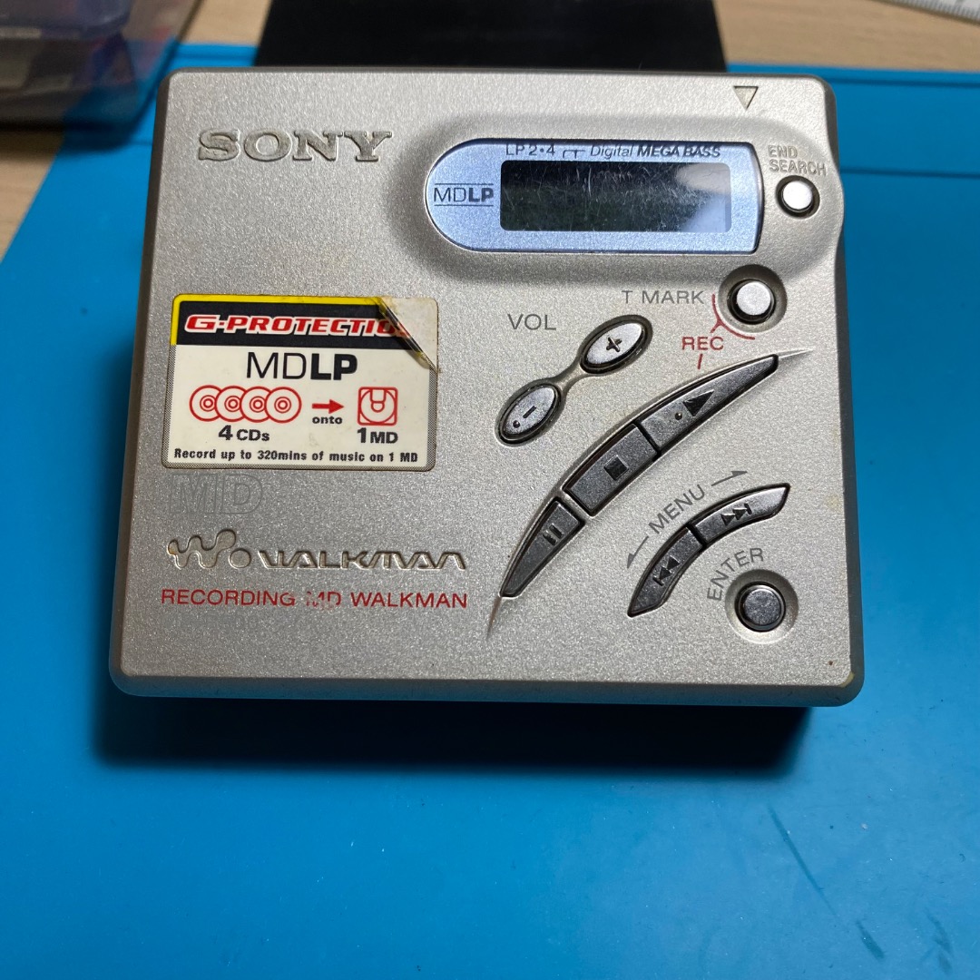 SONY MD WALKMAN MINIDISC PLAYER MZ-R500, Audio, Portable Music Players ...
