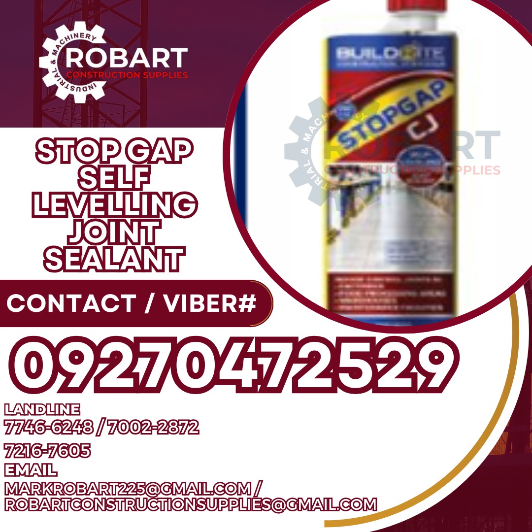 Stop Gap CJ Self Levelling Joint Sealant, Commercial & Industrial ...