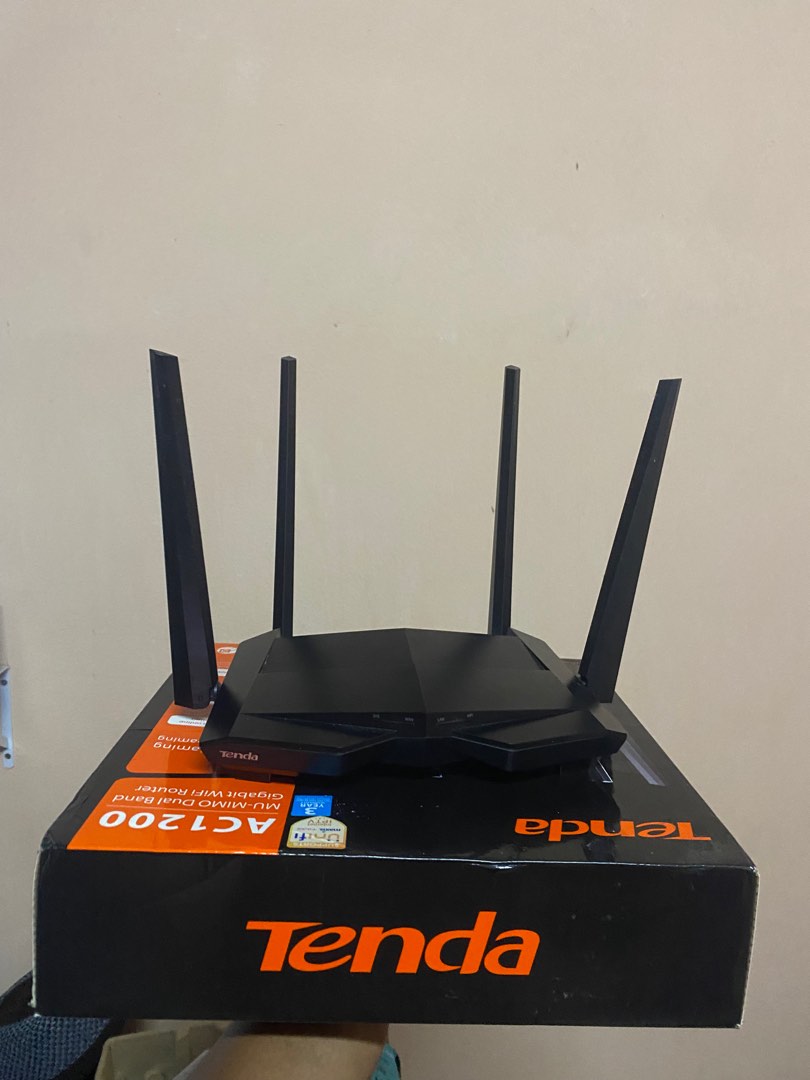 Tenda Router AC 1200, Computers & Tech, Parts & Accessories, Networking ...