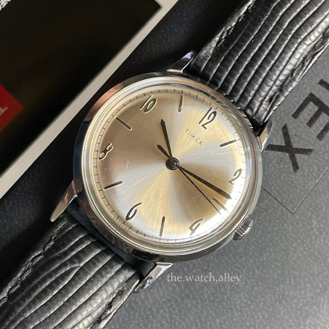 Timex Marlin Mechanical - Reissue Champagne Dial - Dress Watch, Luxury ...
