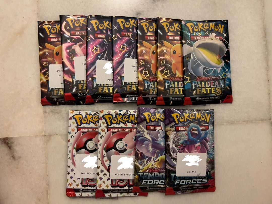 Toxel - 140/091 - Shiny Rare Pokémon Paldean Fate, Hobbies & Toys, Toys ...