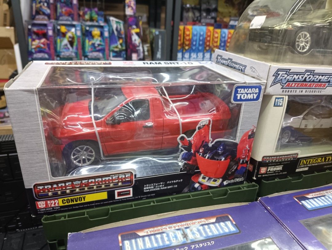 Transformers Binaltech Alternator Lot Convoy Prowl Alert Sunstreaker ...
