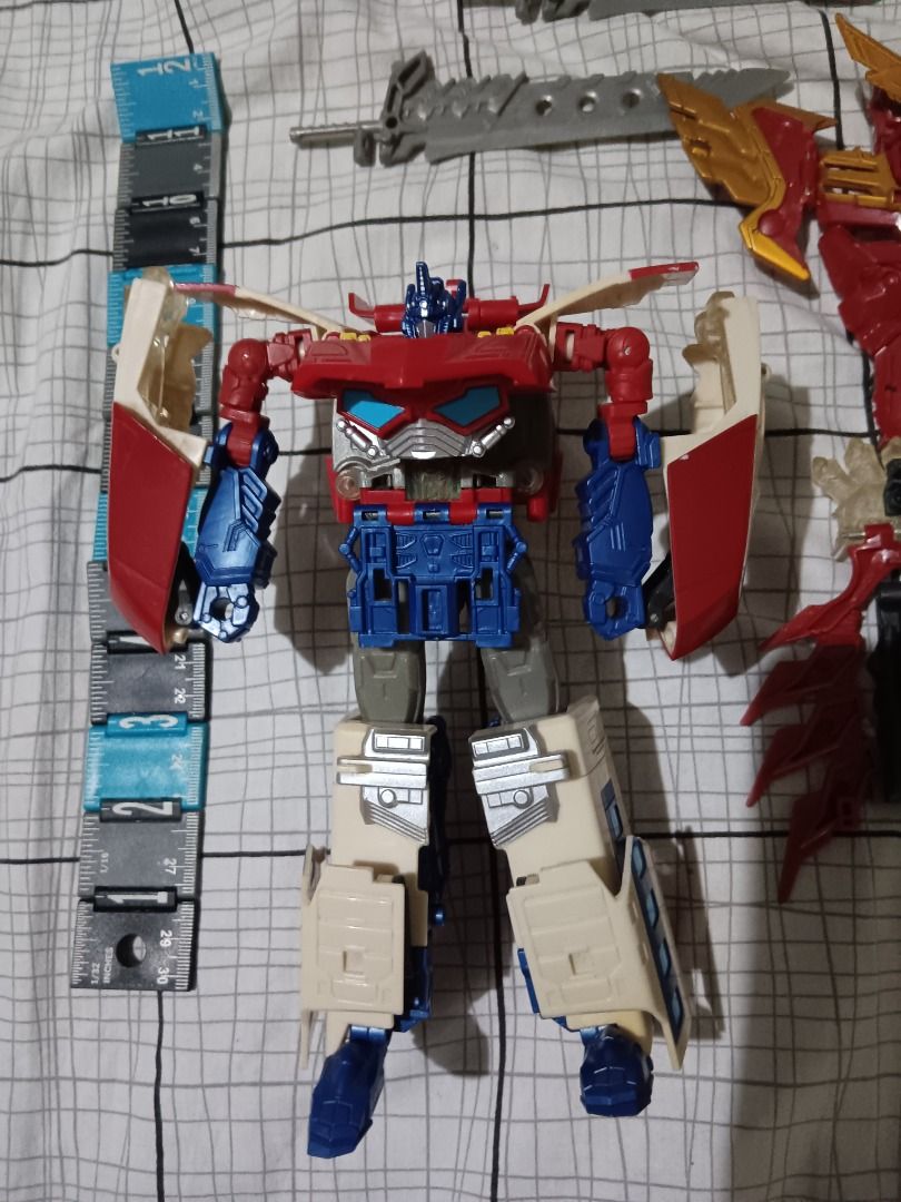 Rare Transformers Go! Optimus Exprime Takara Beast Hunters Prime G-26 ...
