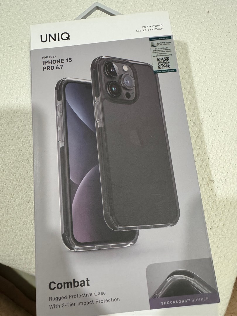 UNIQ Combat 15 pro max, Mobile Phones & Gadgets, Mobile & Gadget ...