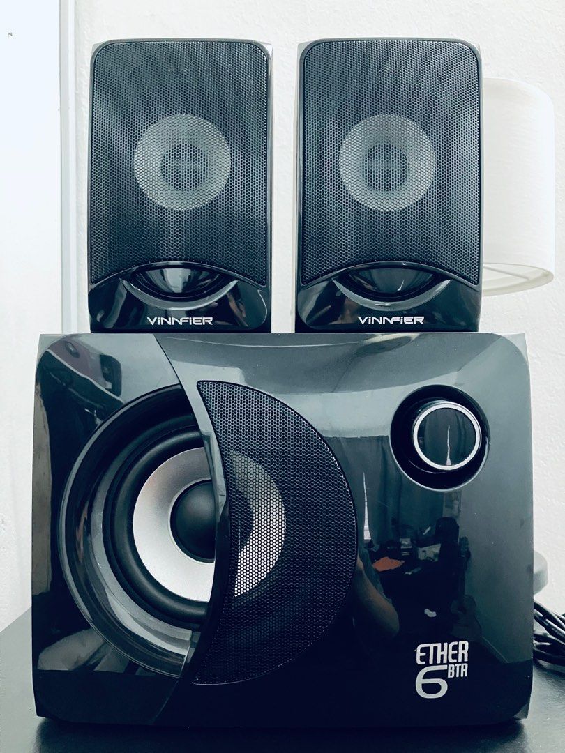 Vinnfier Ether 6 BTR 2.1 Channel RGB Speaker, Audio, Soundbars ...