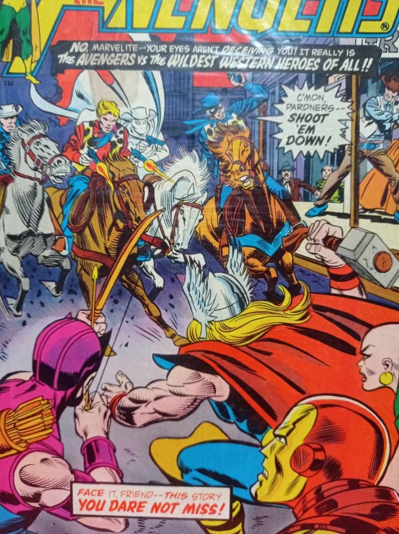 Vintage 1975 Avengers #142 Marvel Comics - Immortus, Two-Gun Kid, Night ...