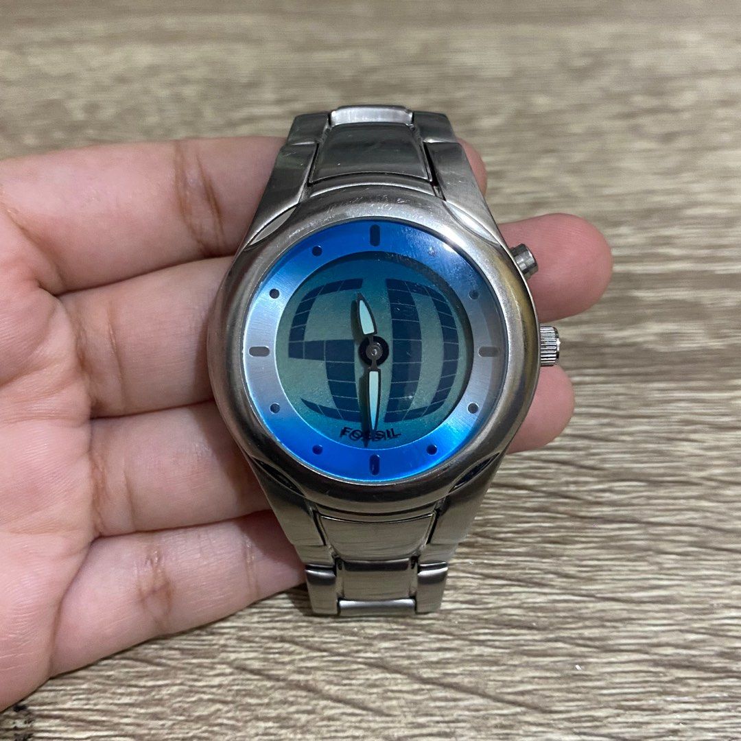 Vintage 90's Fossil Big Tic Numeric Animated Dial, Men's Fashion ...