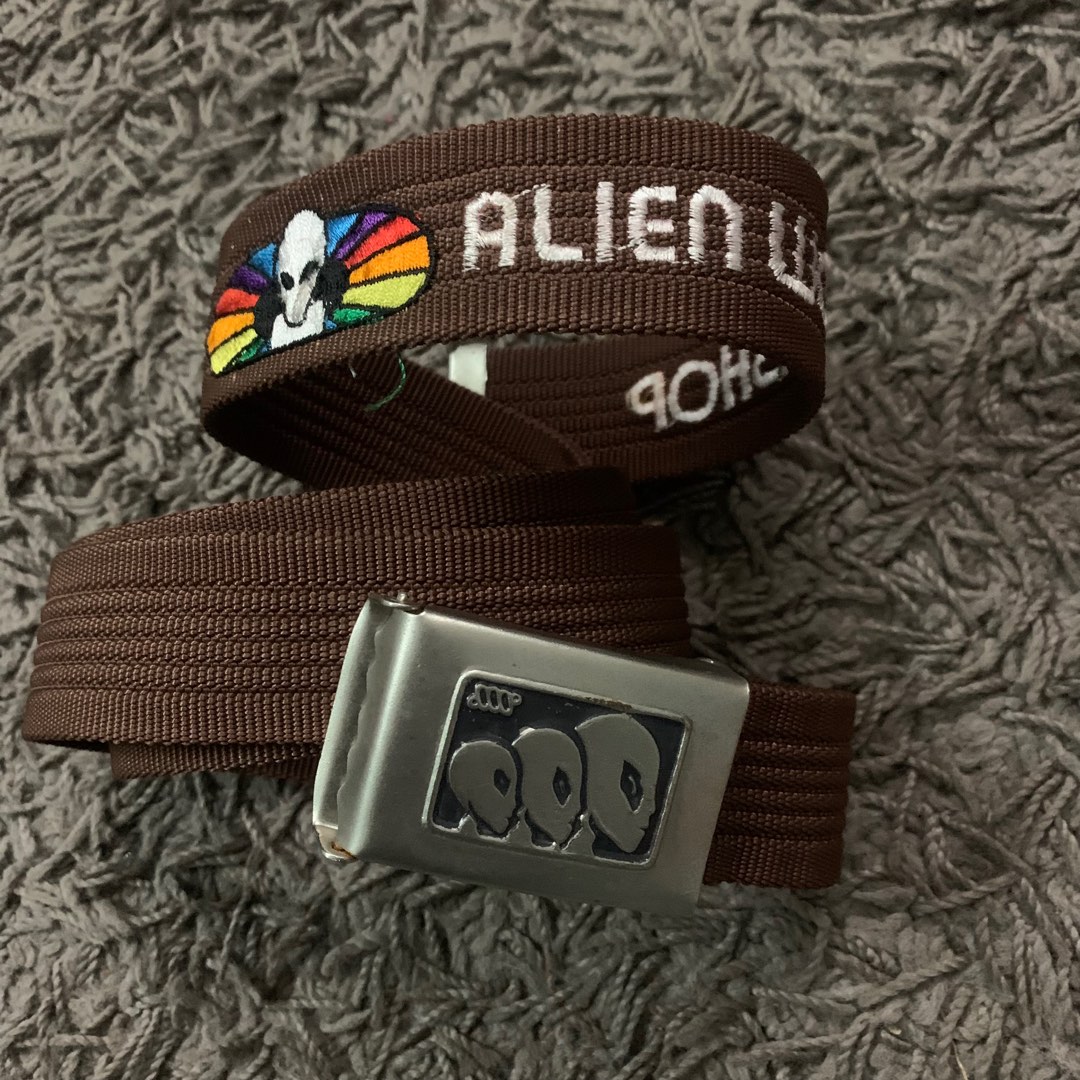 Vintage Alien Workshop Cloth Belt, Men's Fashion, Watches & Accessories ...