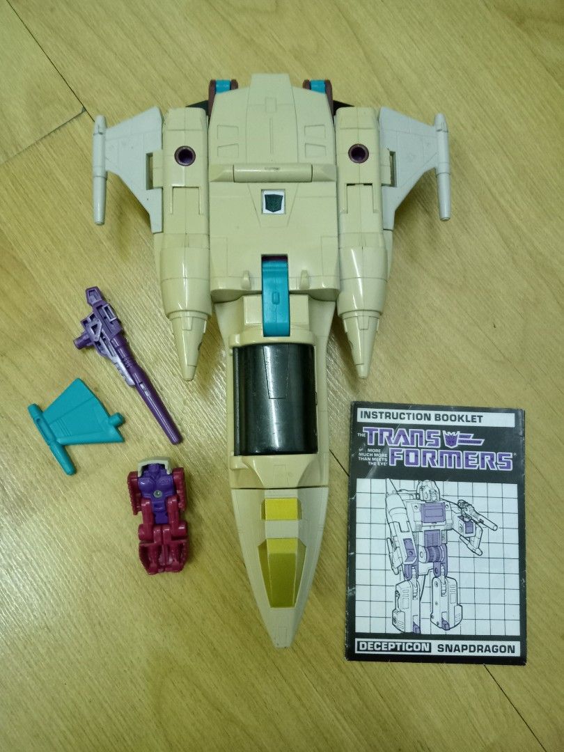 Vintage G1 Transformers Headmaster Snapdragon, Hobbies & Toys, Toys ...