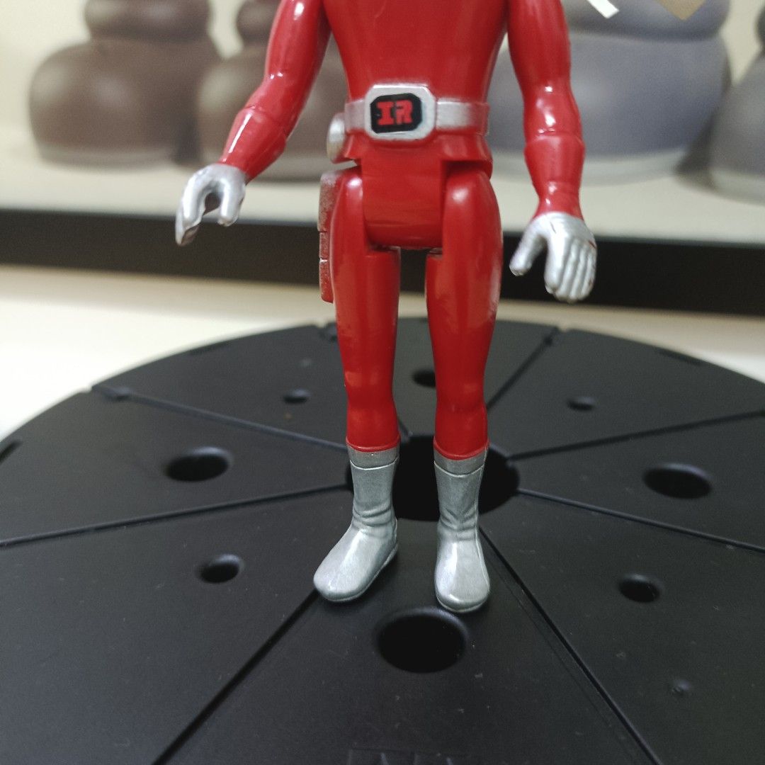 VINTAGE POPY DENSHI SENTAI DENZIMAN DENZI RED FIGURE COLLECTION ...