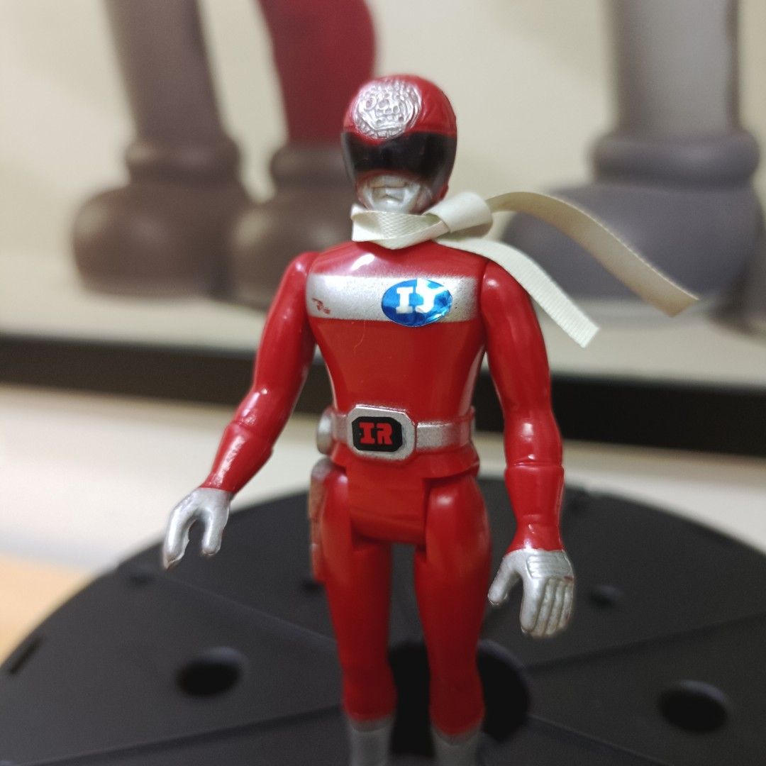 VINTAGE POPY DENSHI SENTAI DENZIMAN DENZI RED FIGURE COLLECTION ...