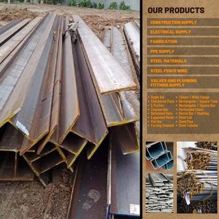 Wide Flange Beam W6x9 ASTM A36 / I Beam / Steel Beam / Deformed Bar ...