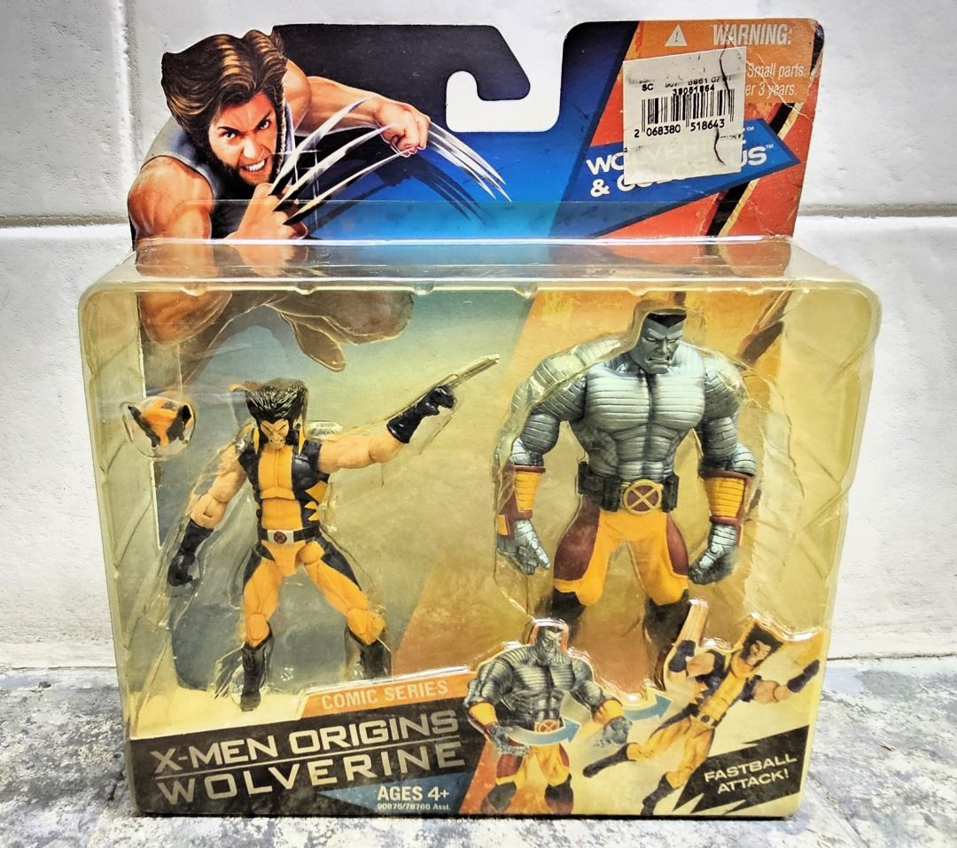WOLVERINE & COLOSSUS - 2009 Hasbro X-Men Origins WOLVERINE Comic Series ...